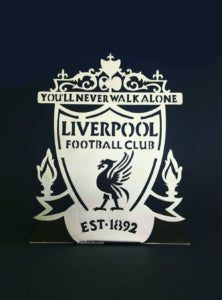 Liverpool FC Wall Art | Liverpool FC Logo Metal Showpiece | Madhechi