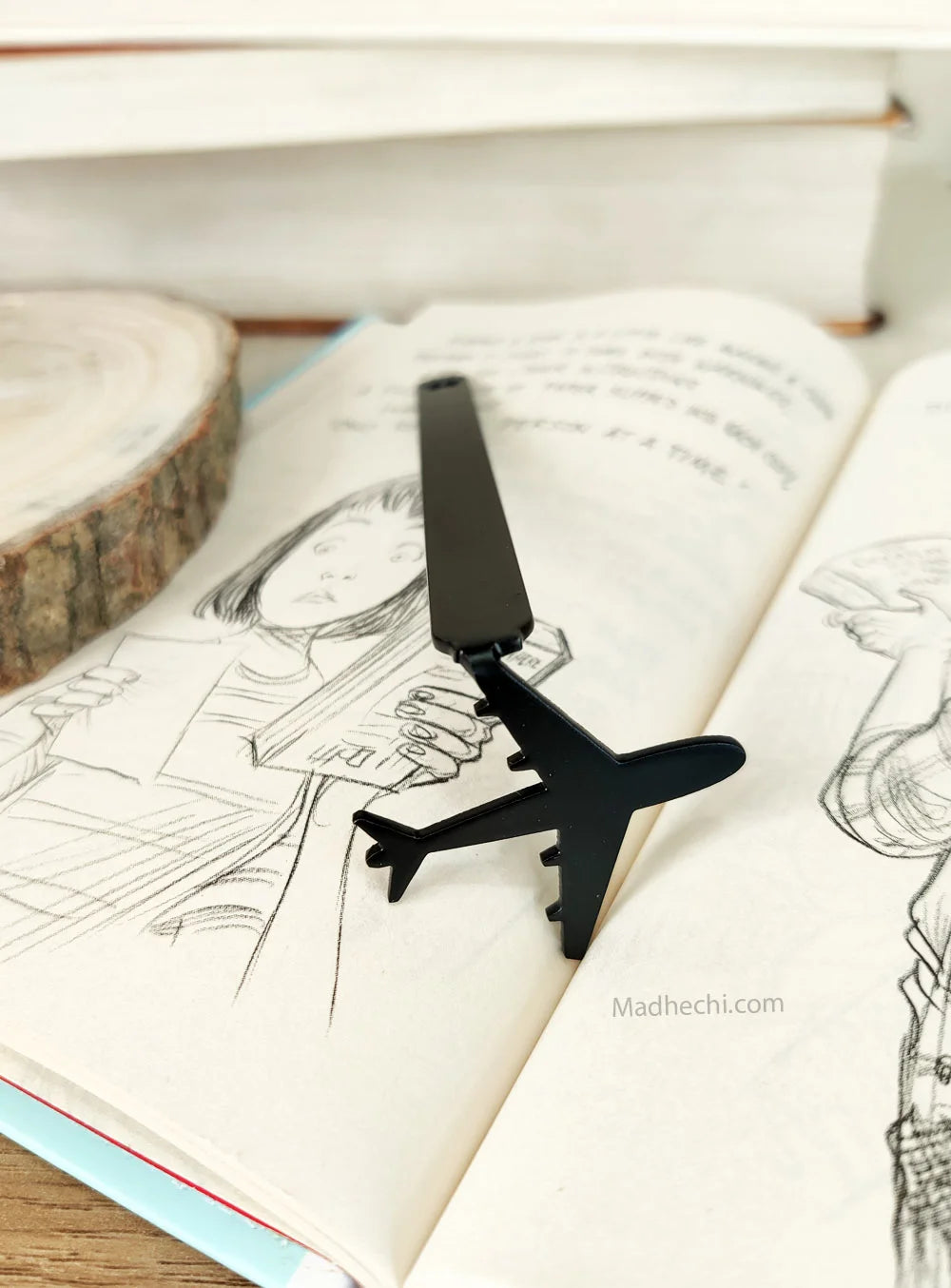 Airplane Bookmark – Madhechi