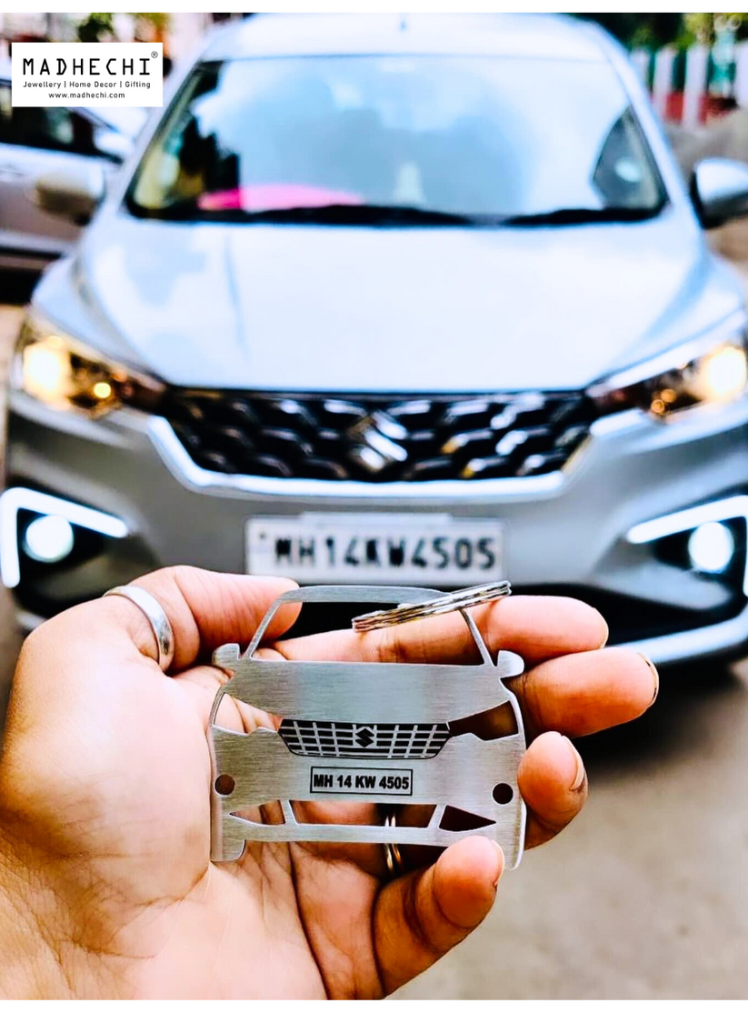 Buy Custom Car Keychains | Personalized Car Keychain | Madhechi